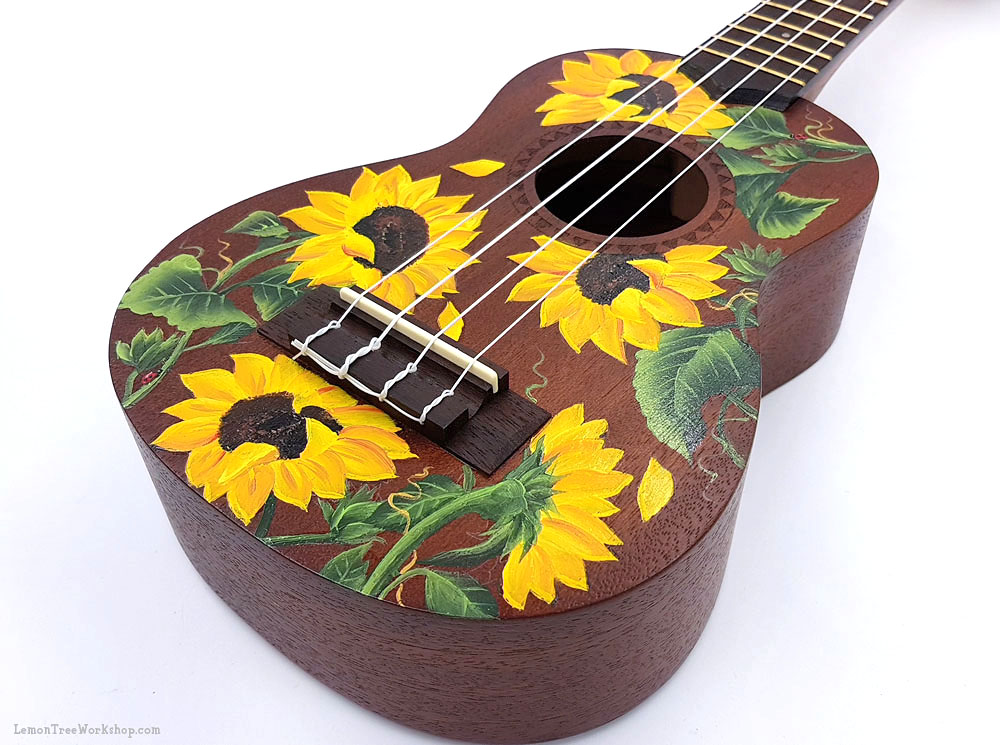 Sunflower Ukulele The Craftys 2016